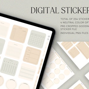 Digital Planner for Goodnotes / iPad Planner / Yearly Planner 2023 ...