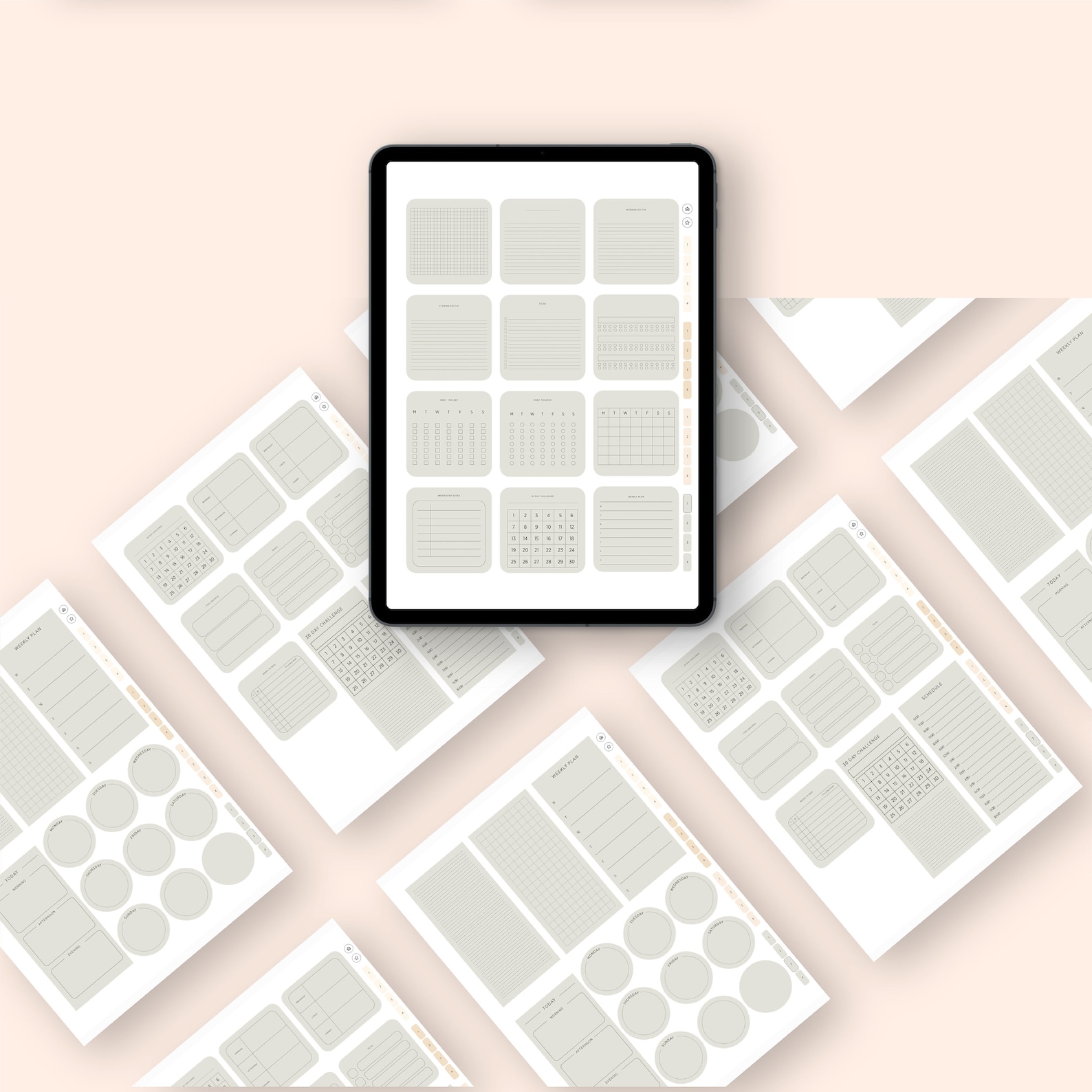 Digital Stickers for Goodnotes / Digital Widgets / Digital Planner ...