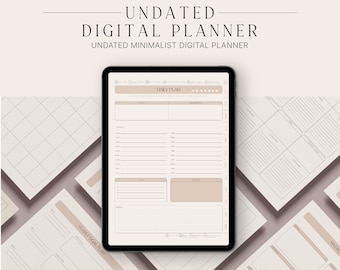 Digital Planner for Goodnotes / iPad Planner / Yearly Planner 2023 ...