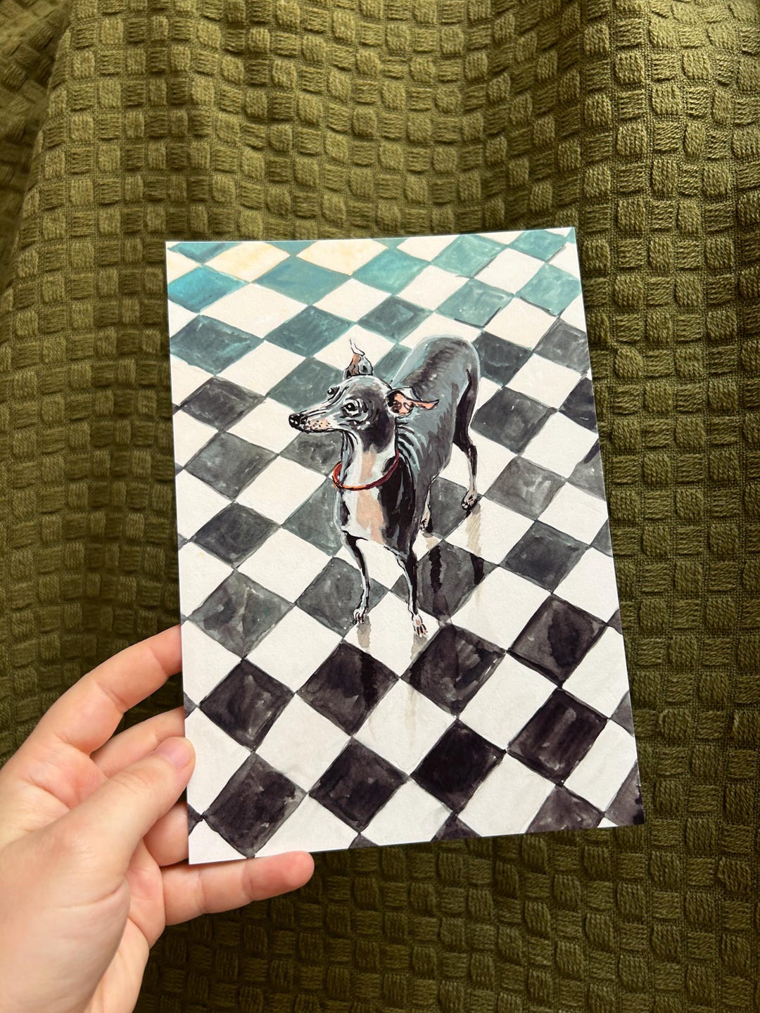 Patiently Waiting Art Print - Etsy