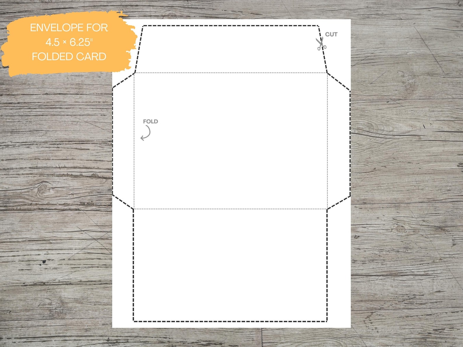 Printable Birthday Card With Printable Envelope | Digital Card ...
