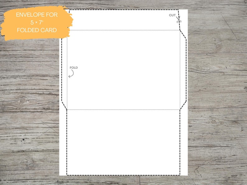 Printable Birthday Card With Printable Envelope | Digital Card ...