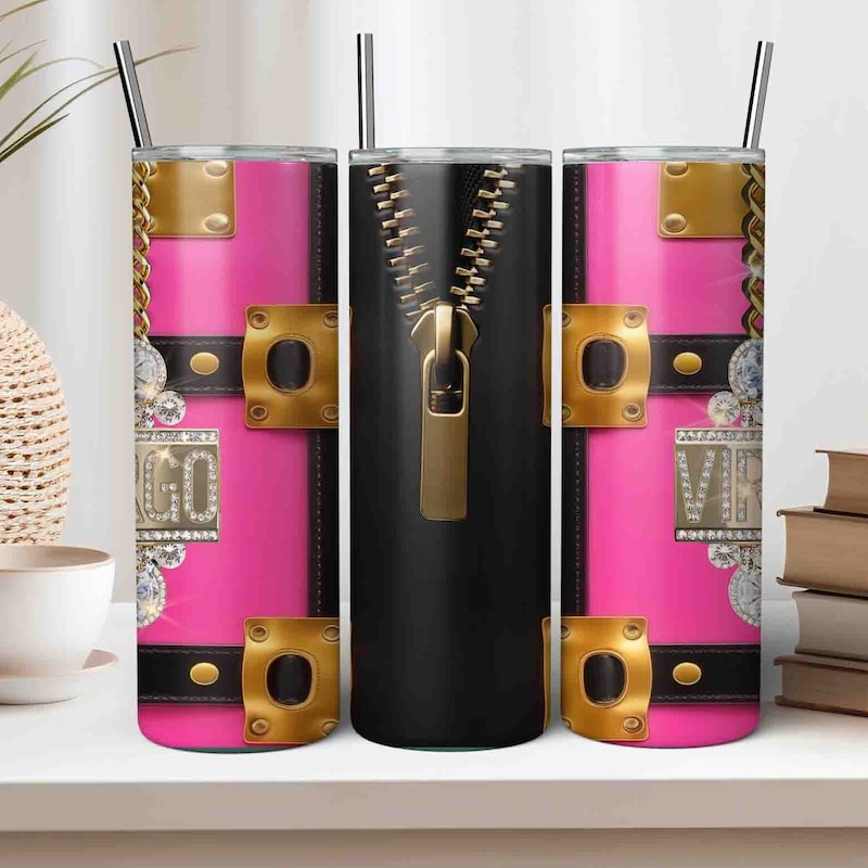 Custom Bling Travel Tumbler - Etsy