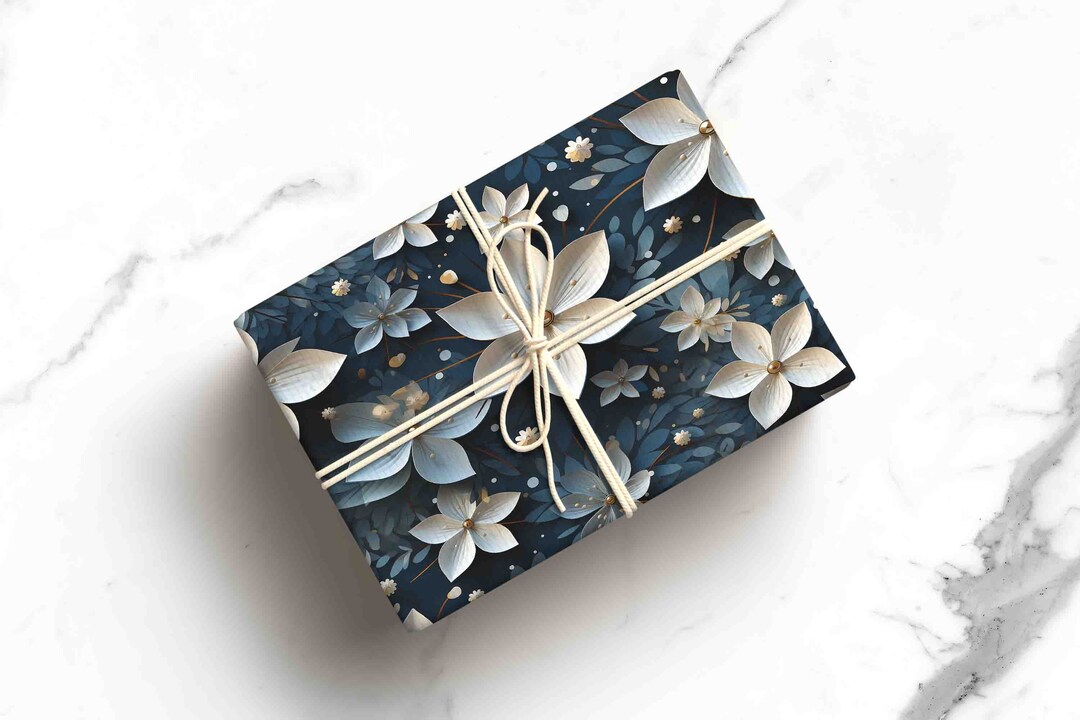 3D Gift Wrap, Winter Design - 3d Wrapping Paper, Great for Birthday ...