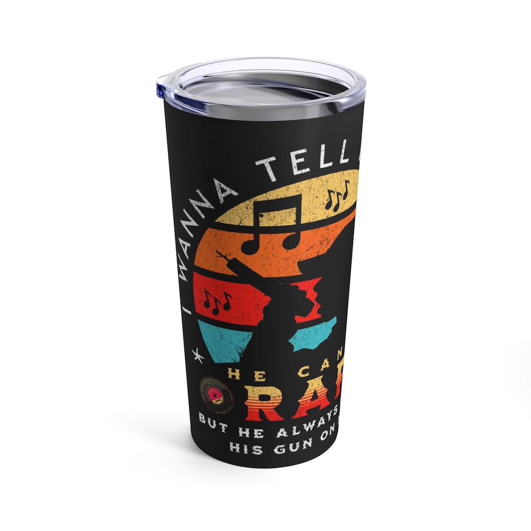 My Uncle Can't Rap Music Tumbler Cup | Iced Coffee Tumbler | 20oz ...