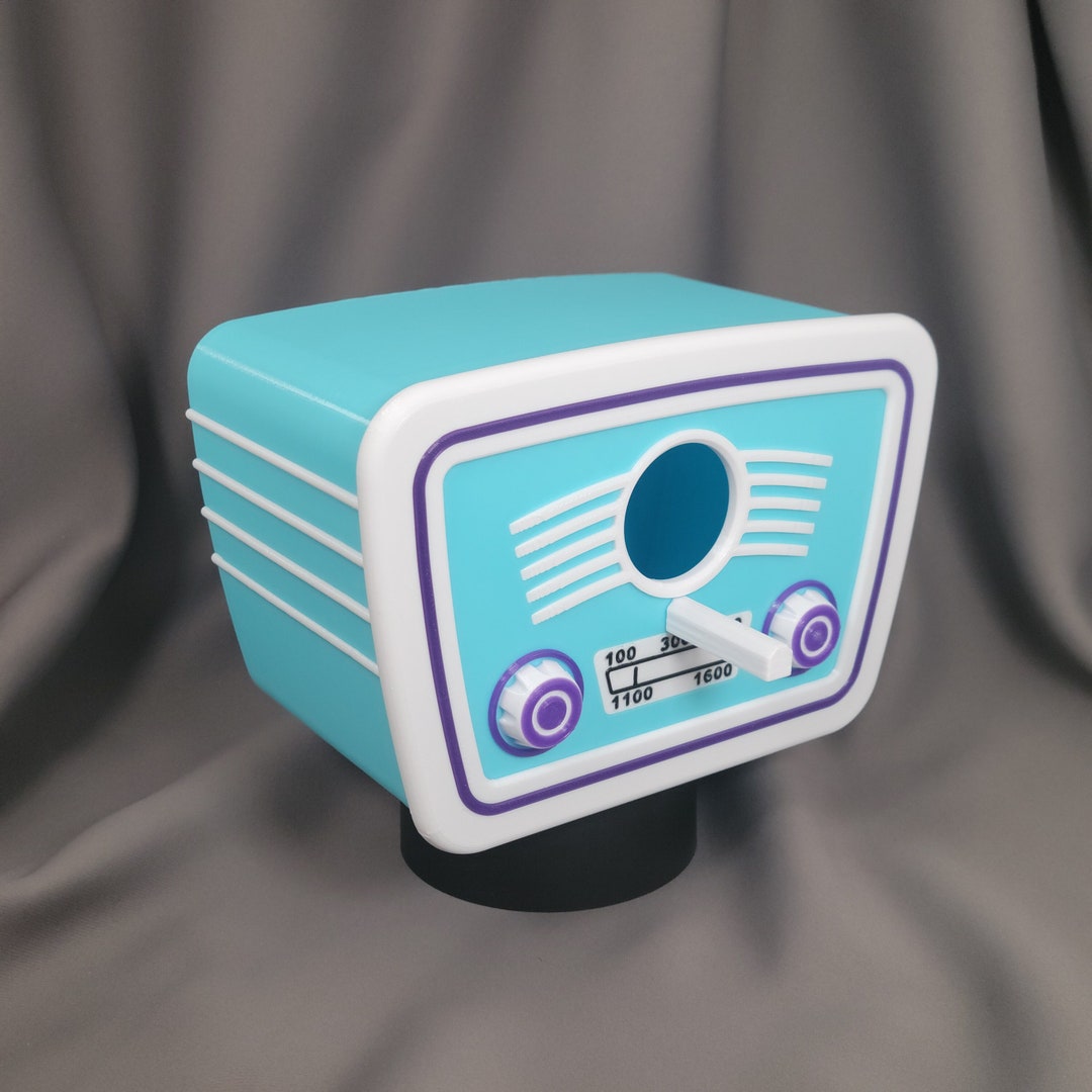 Bird House - Vintage Radio - Custom Colors - Etsy