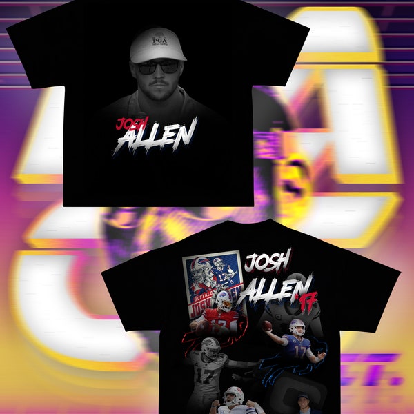 Josh Allen T Shirts - Etsy