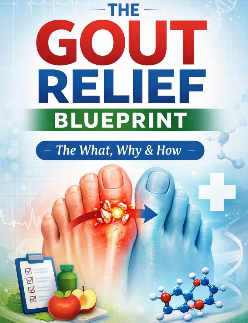 The Gout Relief Blueprint Ebook - Etsy