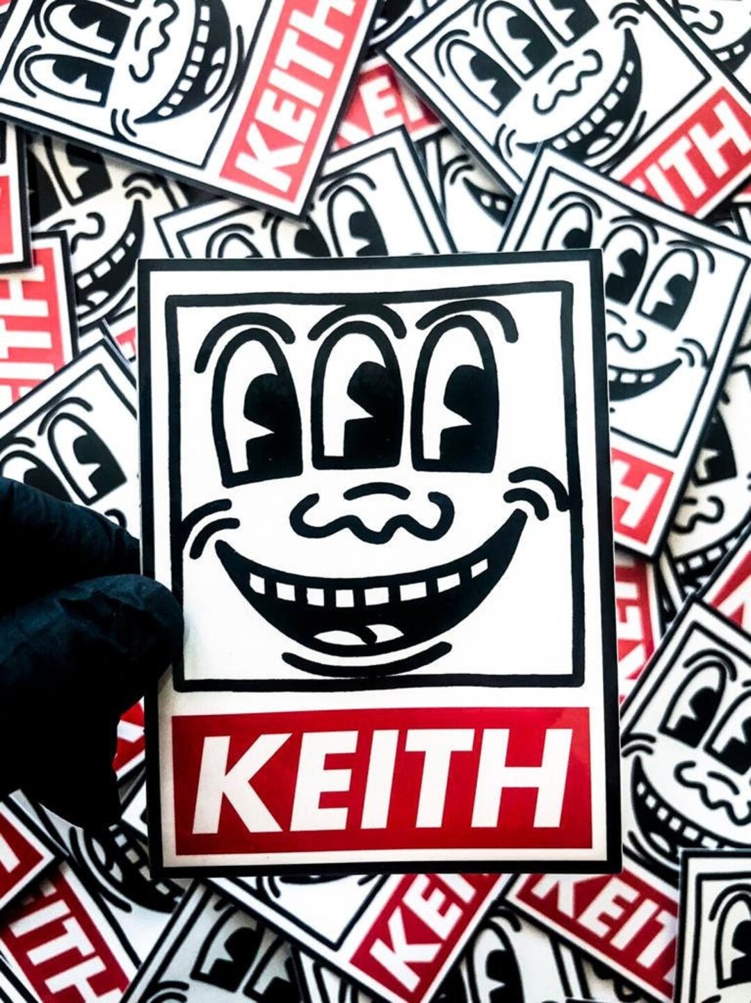 KEITH STICKER - Etsy