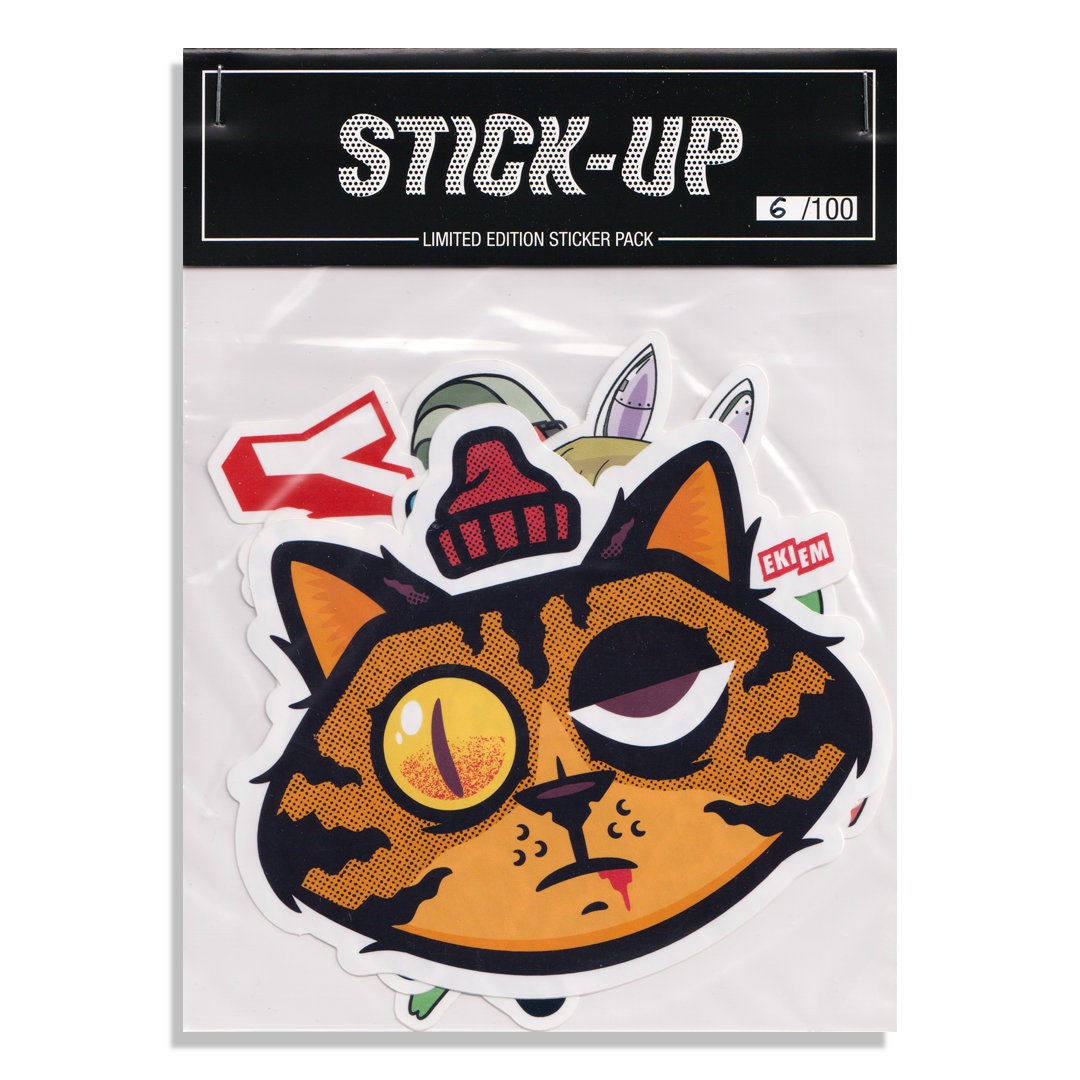 Official Stick-up Sticker Pack (5 Premium Vinyl Stickers) - Etsy