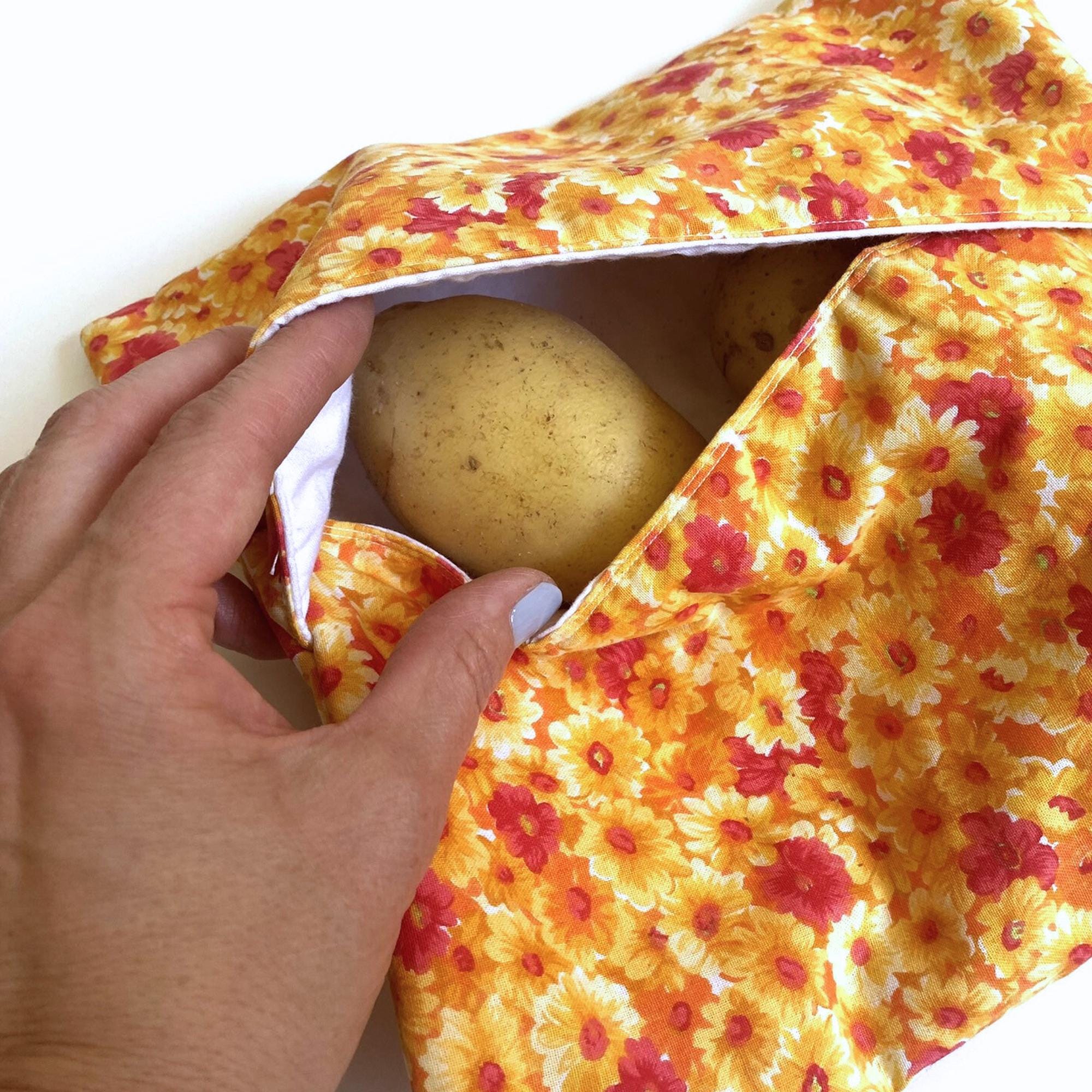 Printable Microwave Potato Bag Tags - Instructions/use Cards - Etsy