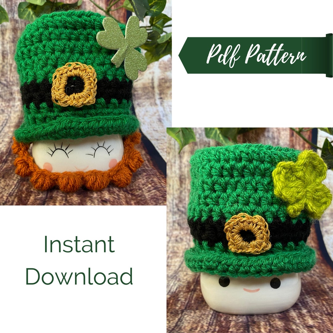 March Marshmallow Mug Hat Crochet PATTERN, Beginner Friendly, Full ...