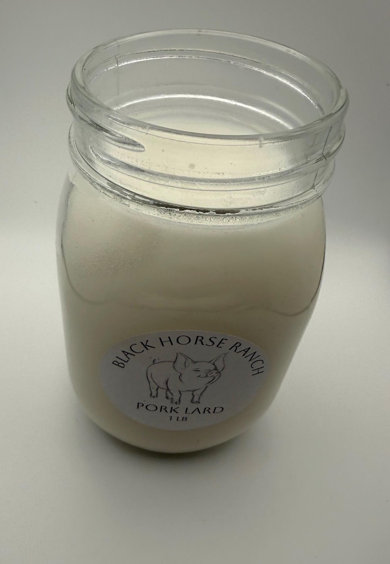Organic Pork Lard: 1 LB - Etsy Canada