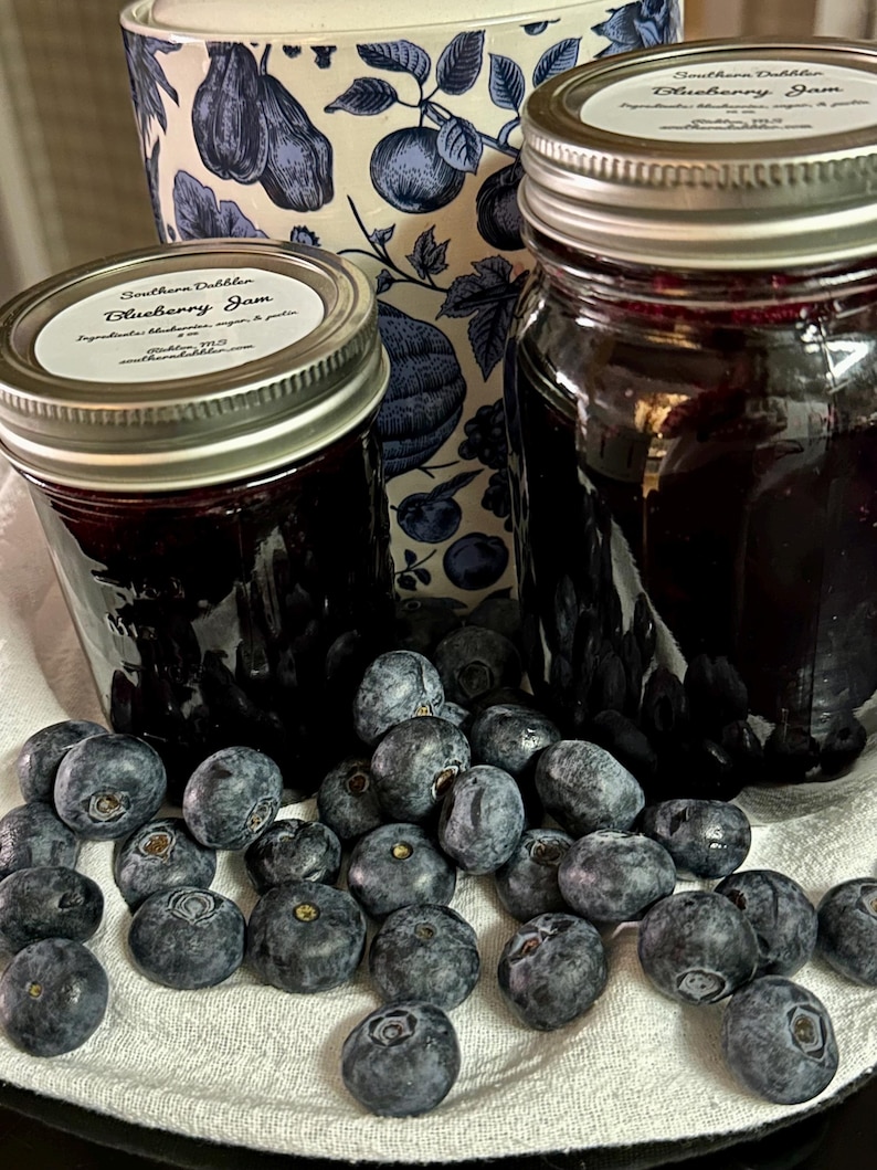 Blueberry Jam - Etsy