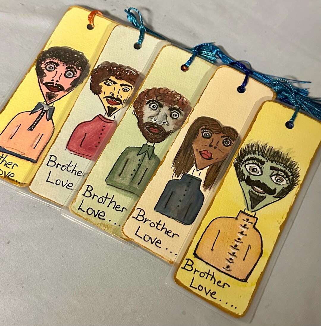 Brother Love Bookmarks - Etsy