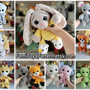 Plush Pattern Mouse Crochet Pattern Mouse PDF English Plushie Pattern ...
