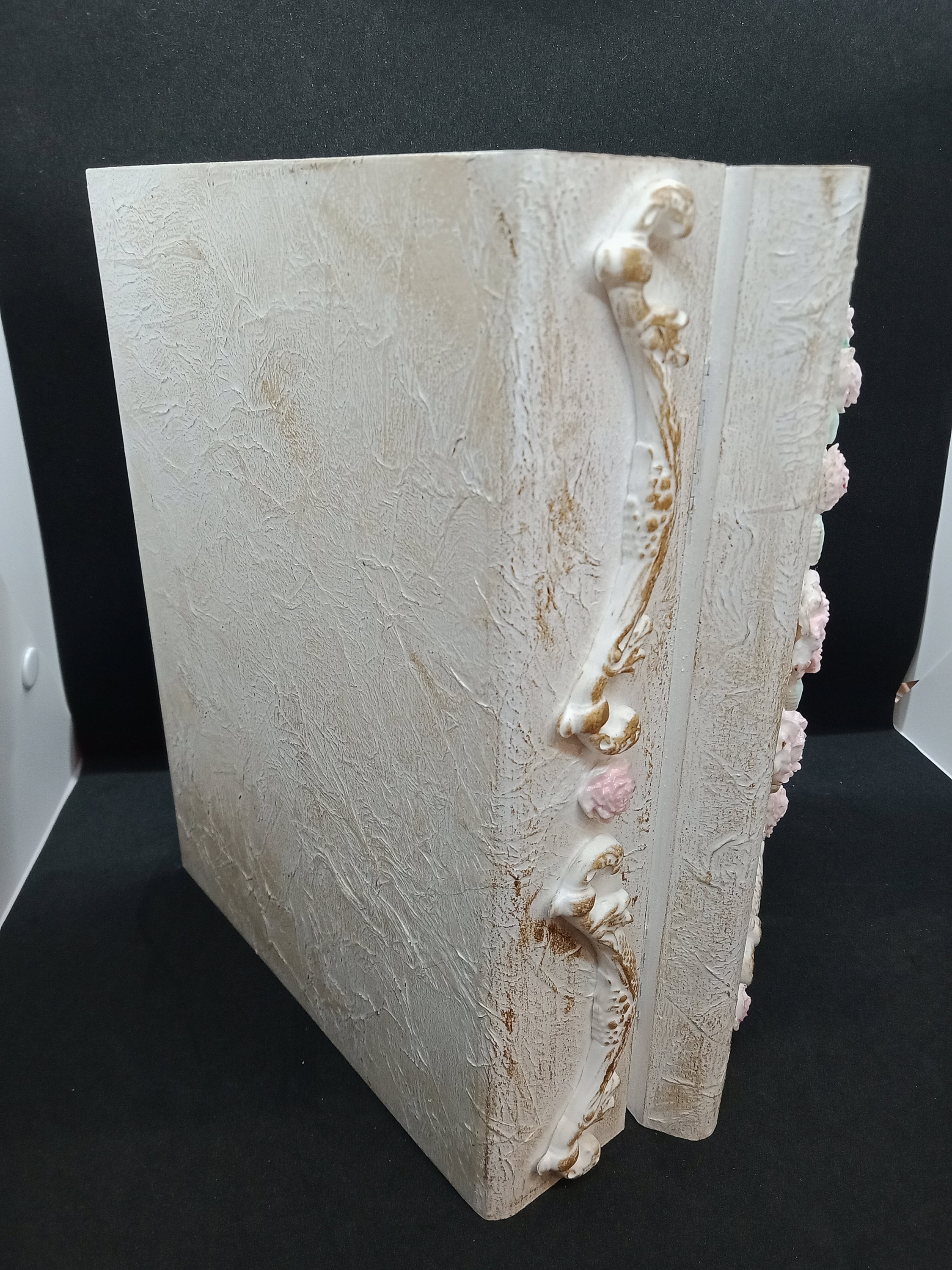 Wooden Rectangle Cuboid Book Shape Box, Wedding Box, Hand Made, Hand ...