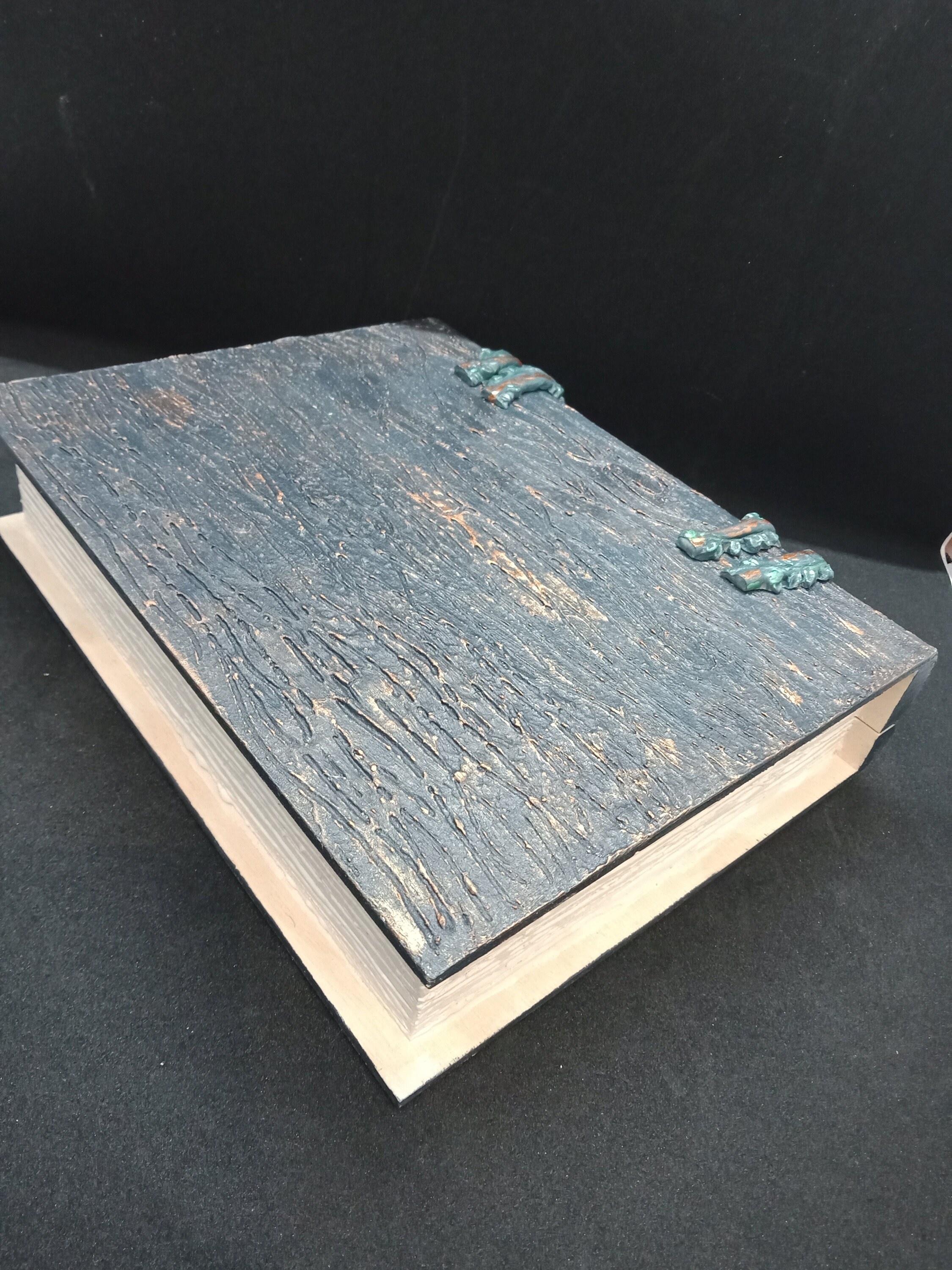Wooden Box, Book Shape Box, Forest Theme, Unique Gift, Hand Made, Hand ...