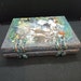 Wooden Box, Book Shape Box, Forest Theme, Unique Gift, Hand Made, Hand ...