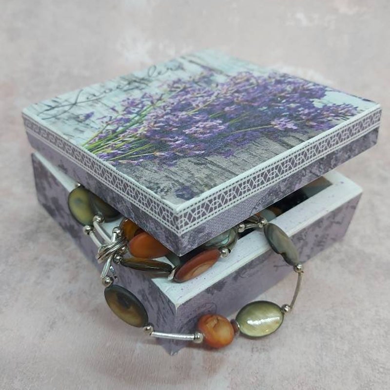 Hand Decorated Box - Etsy