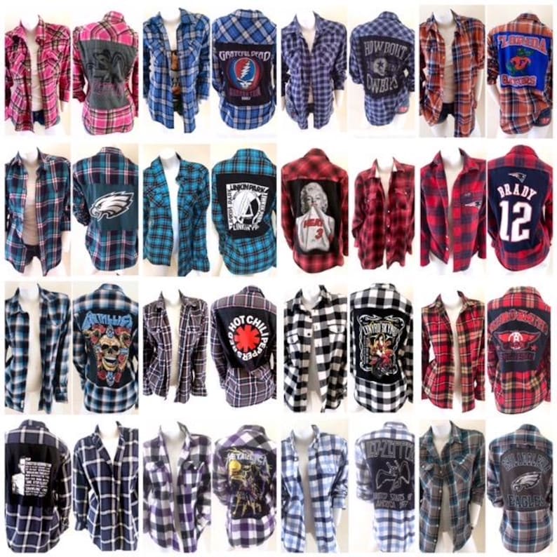 CUSTOM Made to Order Flannel Shirt - Etsy