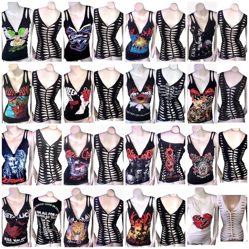 CUSTOM Made to Order Cut Weave Back Tank Top Tshirt - Etsy