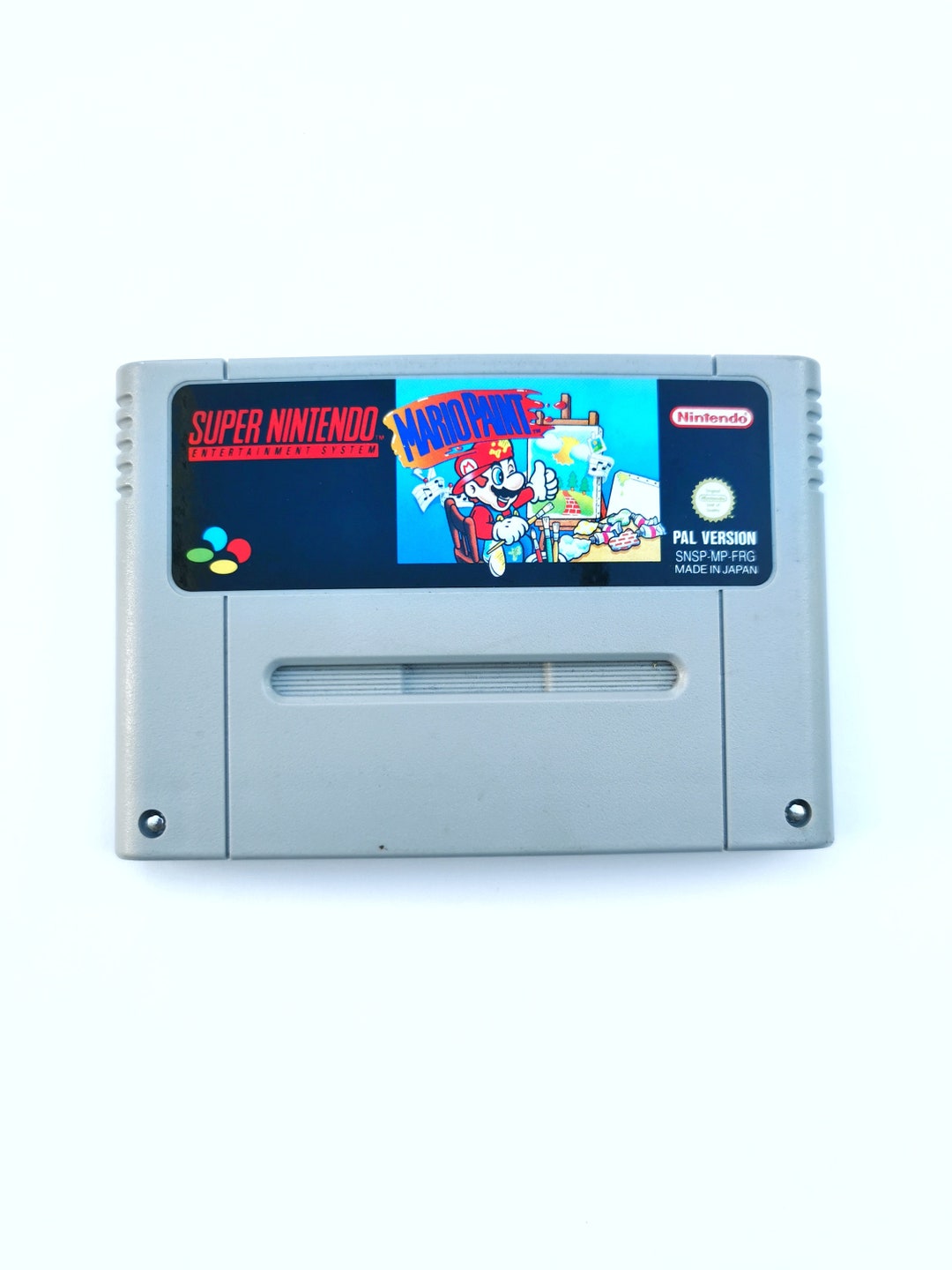 Mario Paint - Super Nintendo Game - Etsy