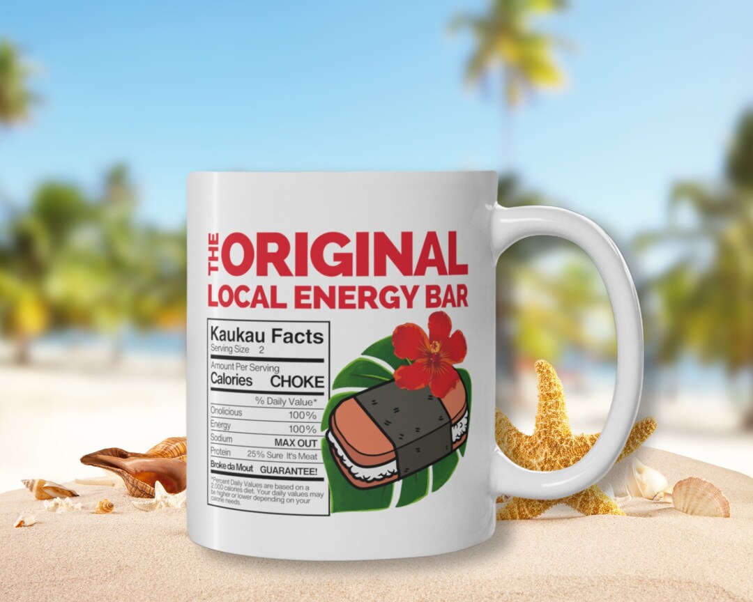 Spam Musubi Mug, Hawaii Mug, Hawaii Cups, Hawaii Art Mug, Hawaiian Mug ...