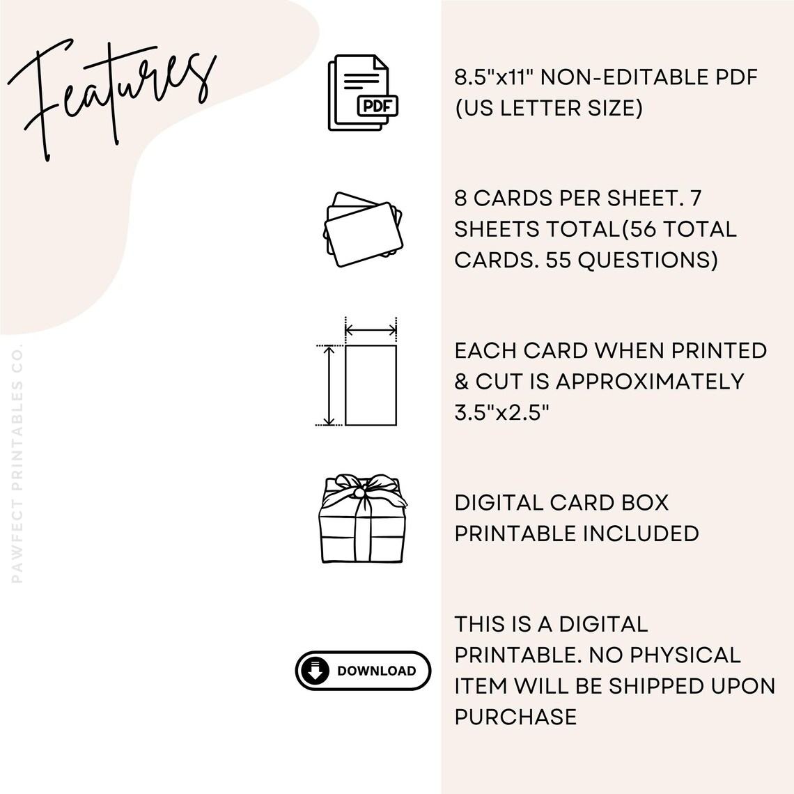 Roommate Icebreaker Questions Cards Printable, College Dorm Roommate ...