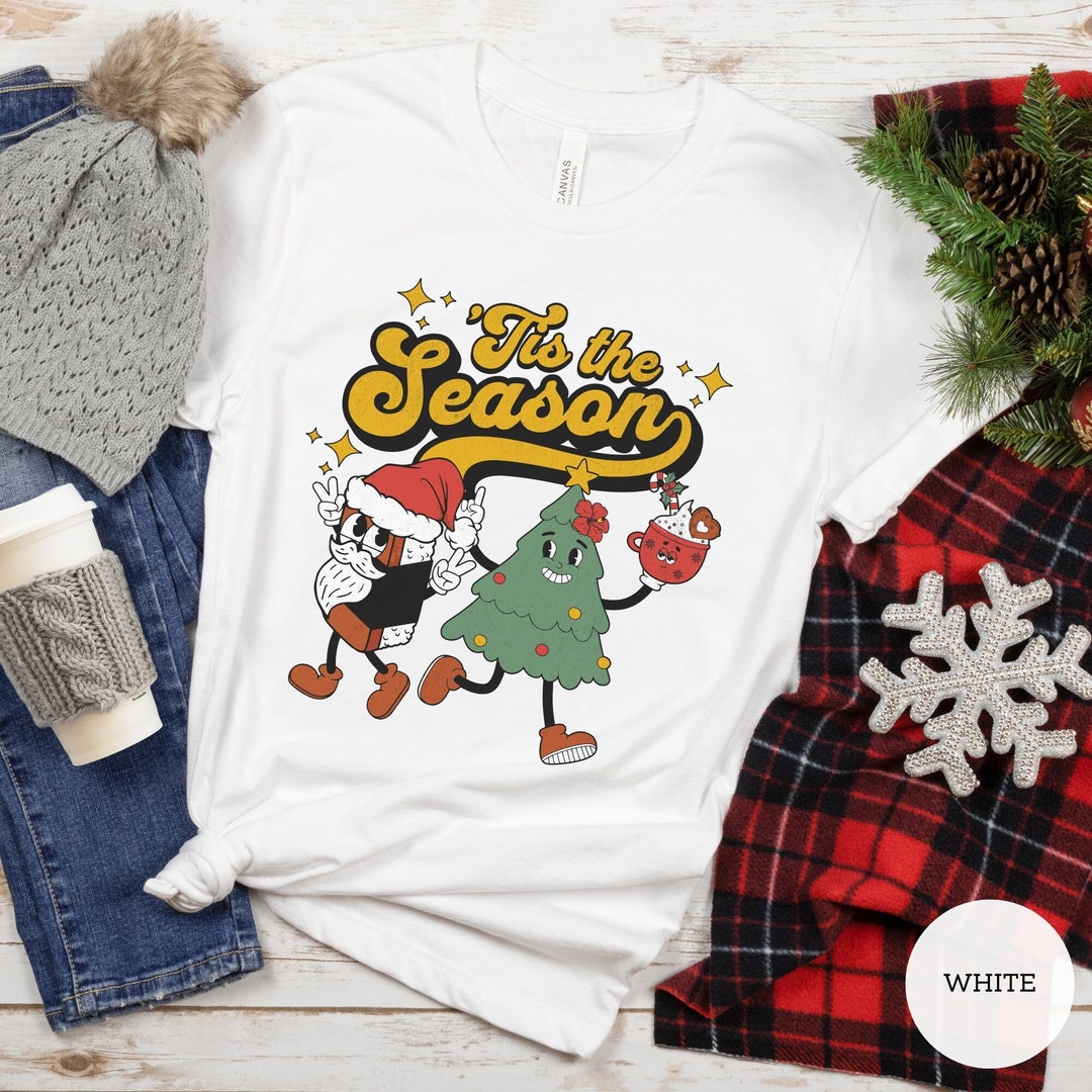 Retro Spam Musubi Shirt, Tis the Season Shirt, Hawaii Santa Shirt ...