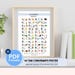 Printable Poster Thai Consonants | Thai Letters | Printable Language ...