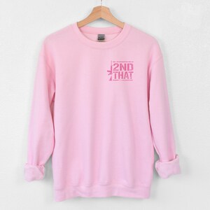 Second Amendment Sweatshirt for Women, Pink Firearm Back Design Sweater ...