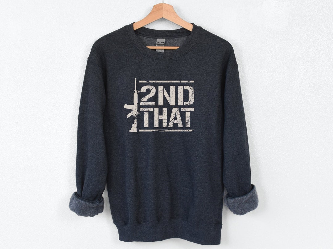 Second Amendment Sweatshirt for Women, 2nd That Pro Gun Sweater, Right ...
