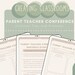 Parent Teacher Conference Outline - Etsy