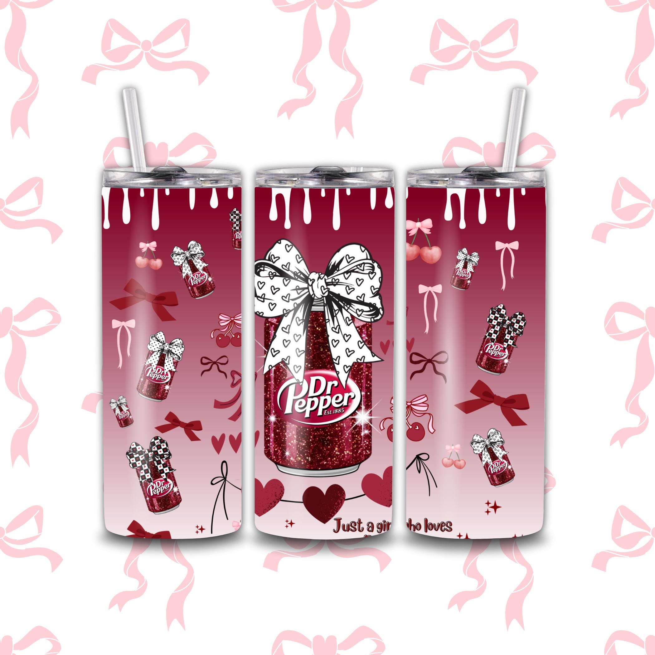 Dr Pepper Png Tumbler Design 2O Oz Design - Etsy