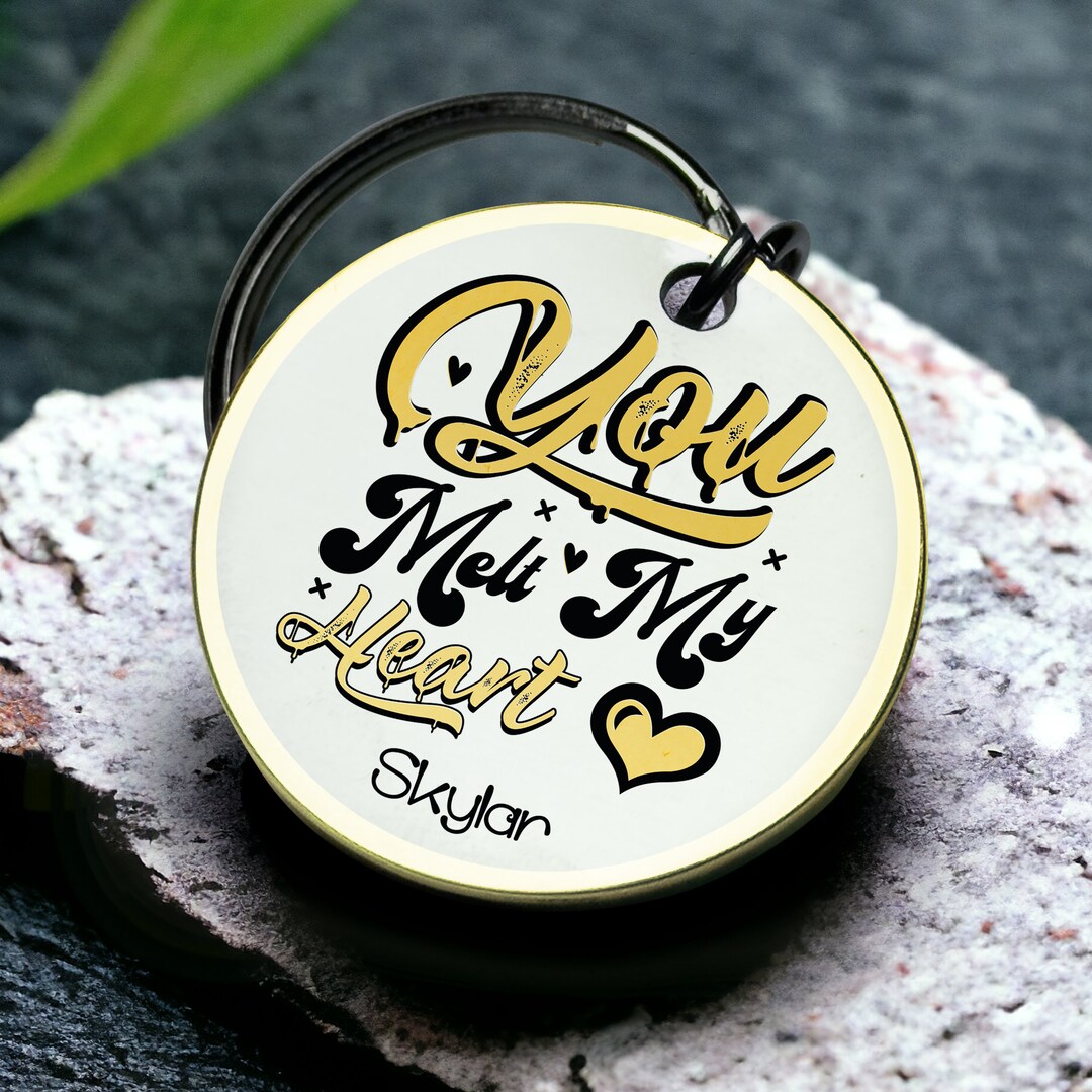 You Melt My Heart Pocket Hug Key Chain, Unique Gift for Loved Ones ...