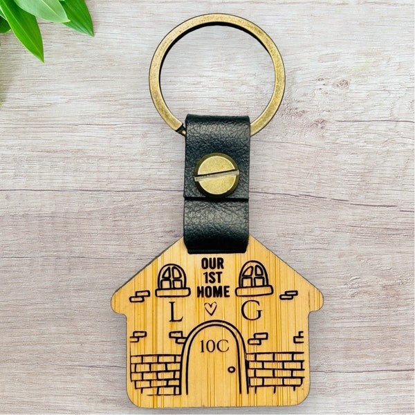 Wooden Key Chain - Etsy