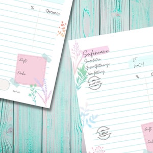 Printable Soap Recipe Template - Etsy