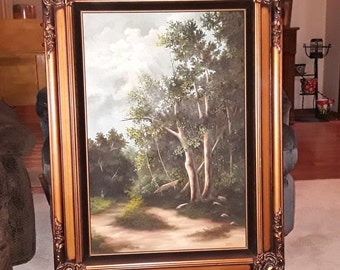 Swing Tree Painting - Etsy