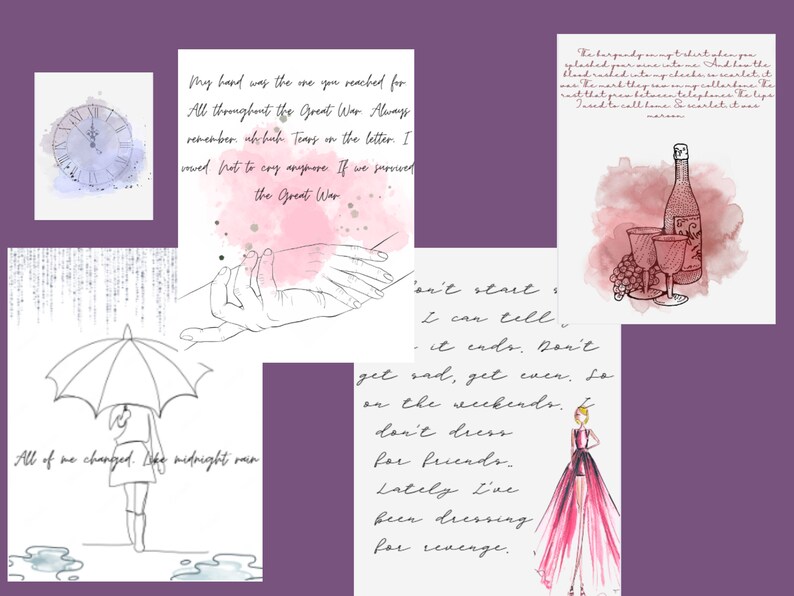 Taylor Swift Midnights Printable Lyric and Art Posters_set of 10 ...