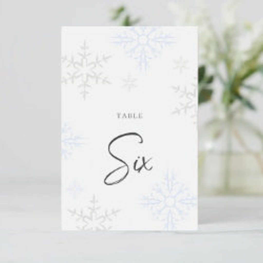Holiday Table Numbers_set of 10_ Christmas Table Numbers_christmas Png ...