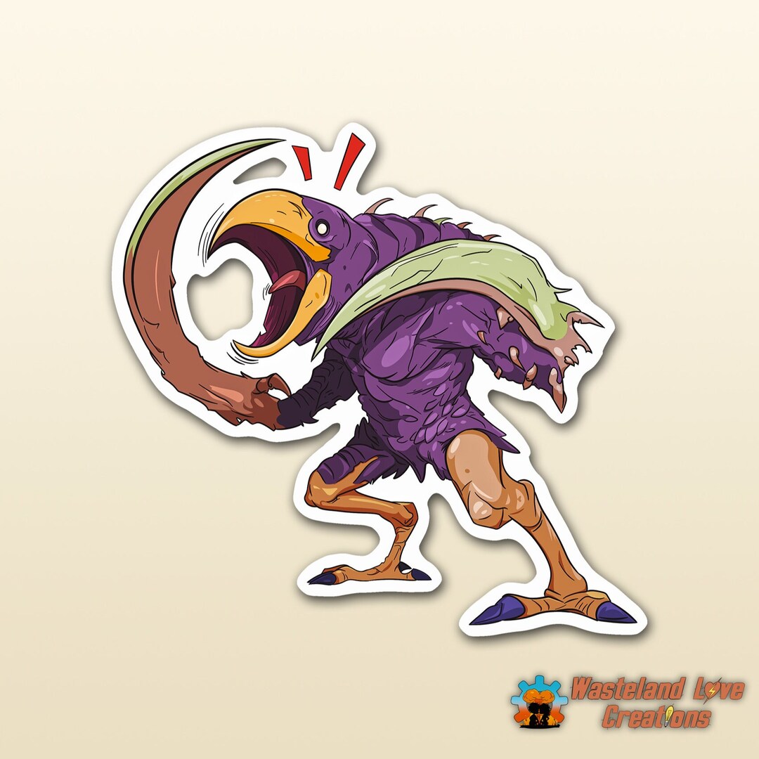 Dnd D&D Monster Hook Horror Sticker Decal for Car Laptop Phone Tumbler ...