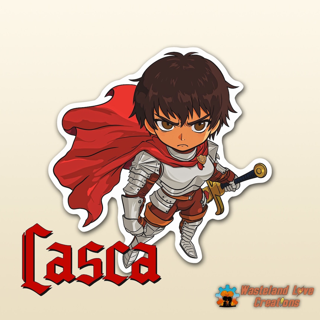 Casca Guts Berserk Sticker Decal for Car Laptop Phone Tumbler Water ...