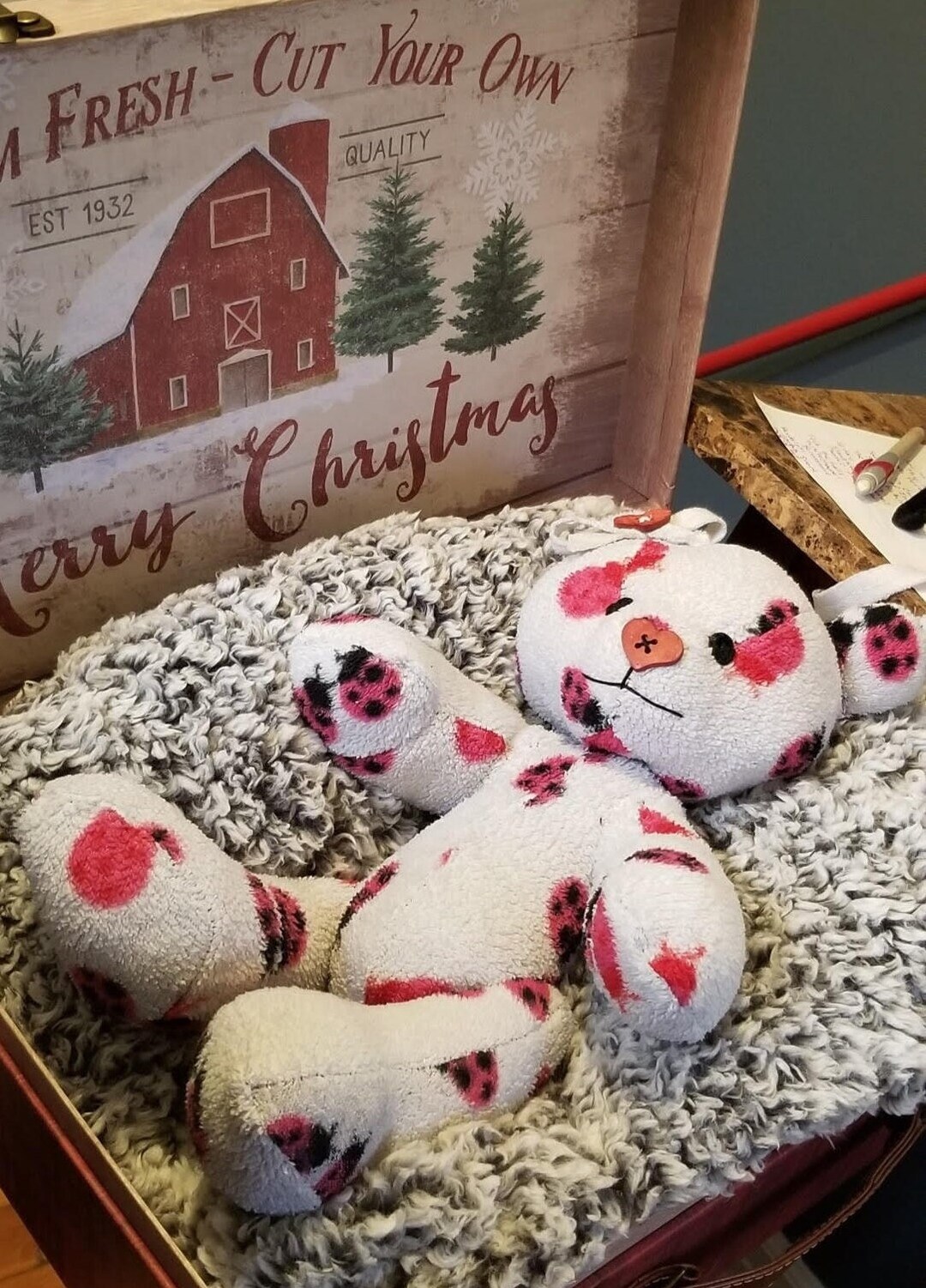 Stitched Memories Personalized Memory Bear bear Pictured - Etsy