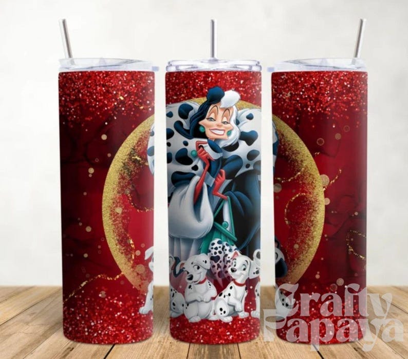 101 Dalmatians Tumbler Wrap PNG (digital File Only) - Etsy