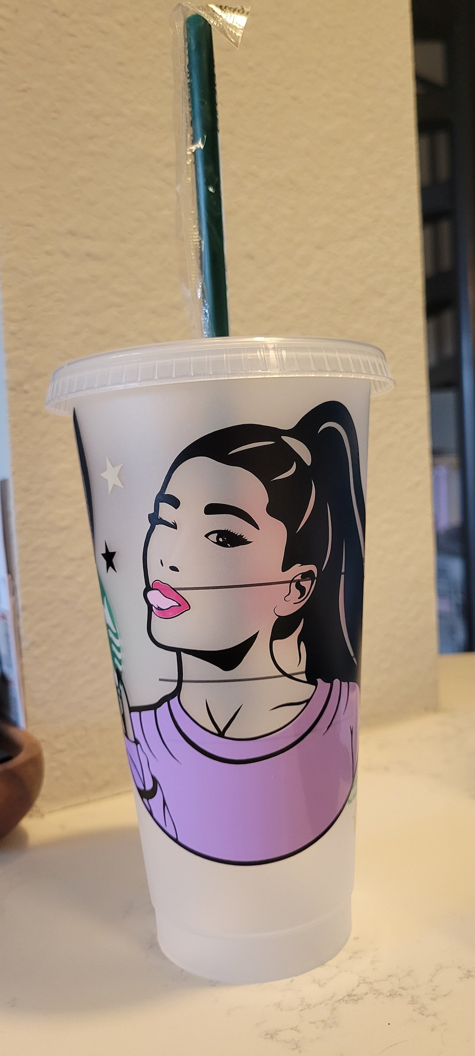 Ariana Grande - Reusable Cold Cup - Etsy