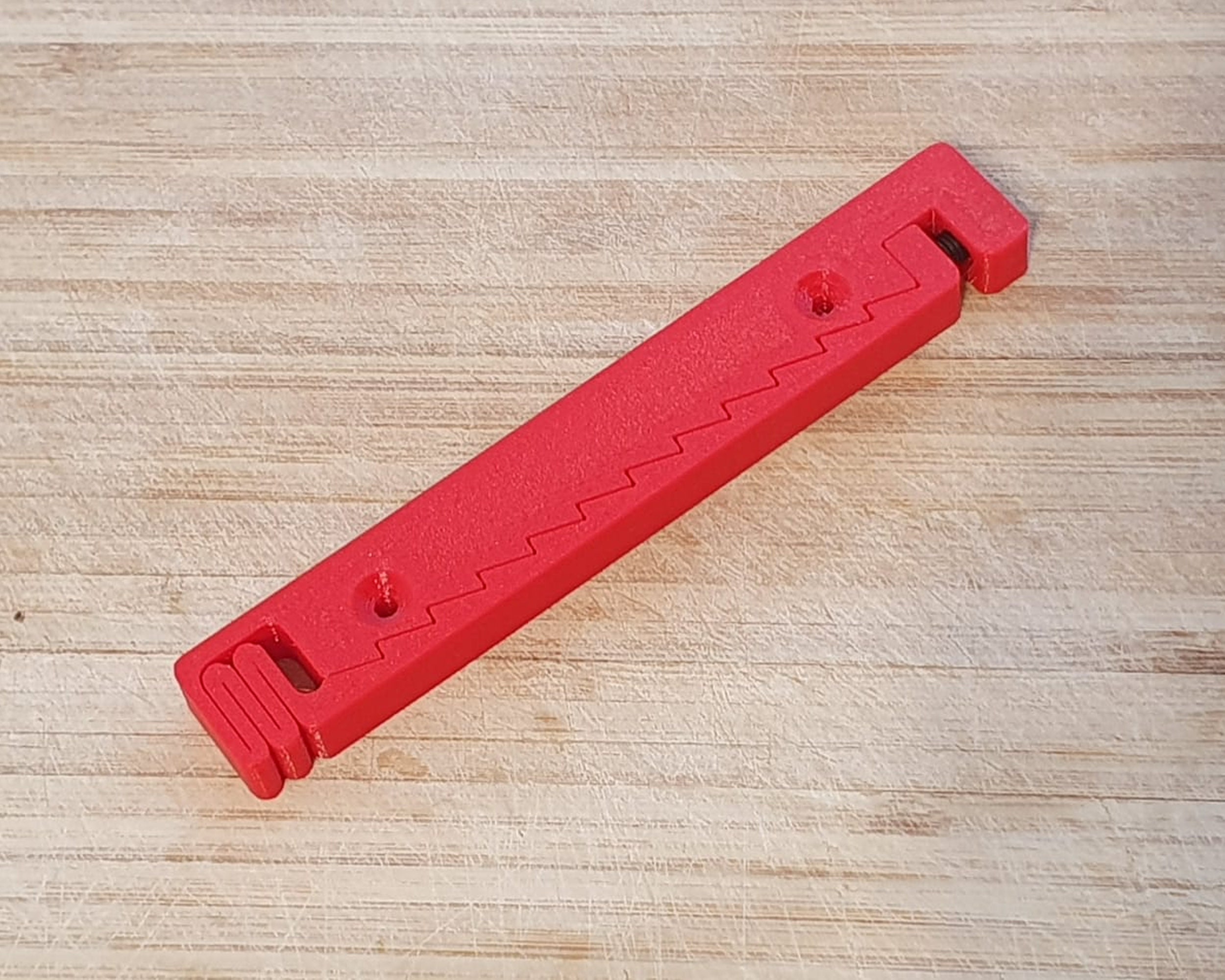 Adjustable Miter Bar / Runner 3d Printable in Place, Single-part ...