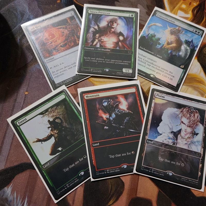 Custom Mtg Cards - Etsy