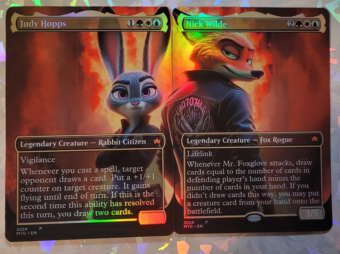 Judy Hopps and Nick Wilde Reskin of Mr.foxglove and Ms.bumbleflower ...