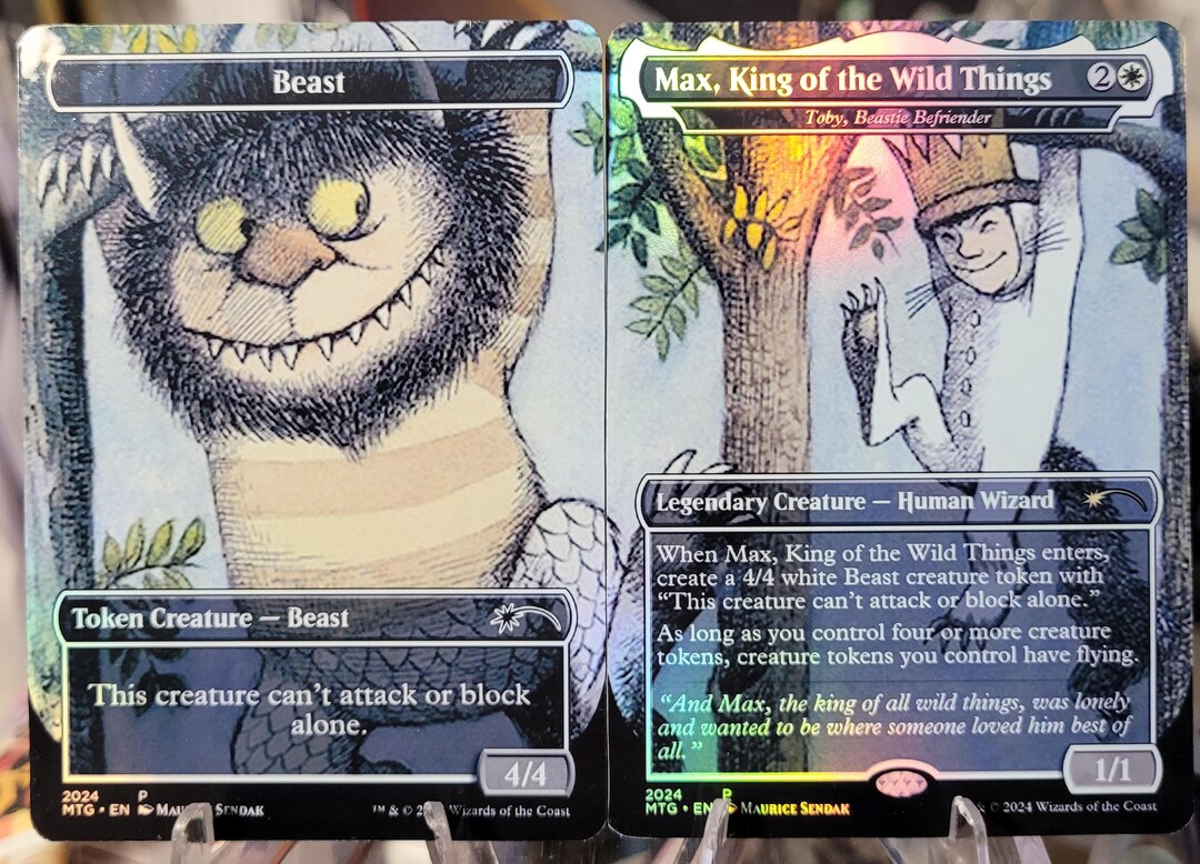 Where the Wild Things Are Custom Commander Reskin of Toby, Beastie ...